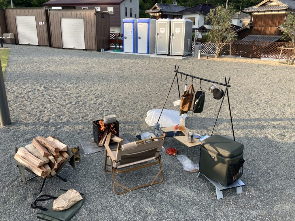 小豆島でキャンプと高木さん聖地探訪